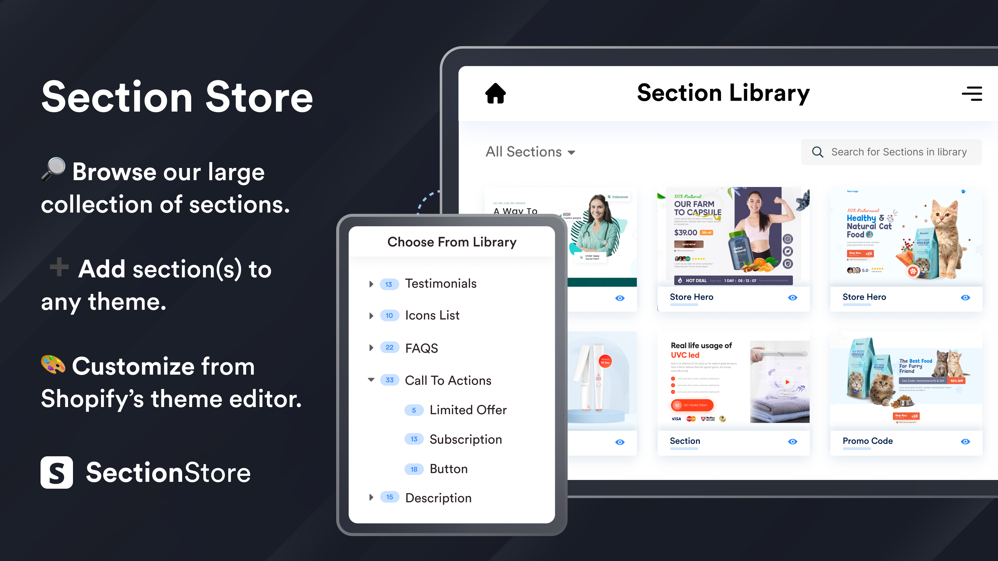 Section Store - Theme Sections