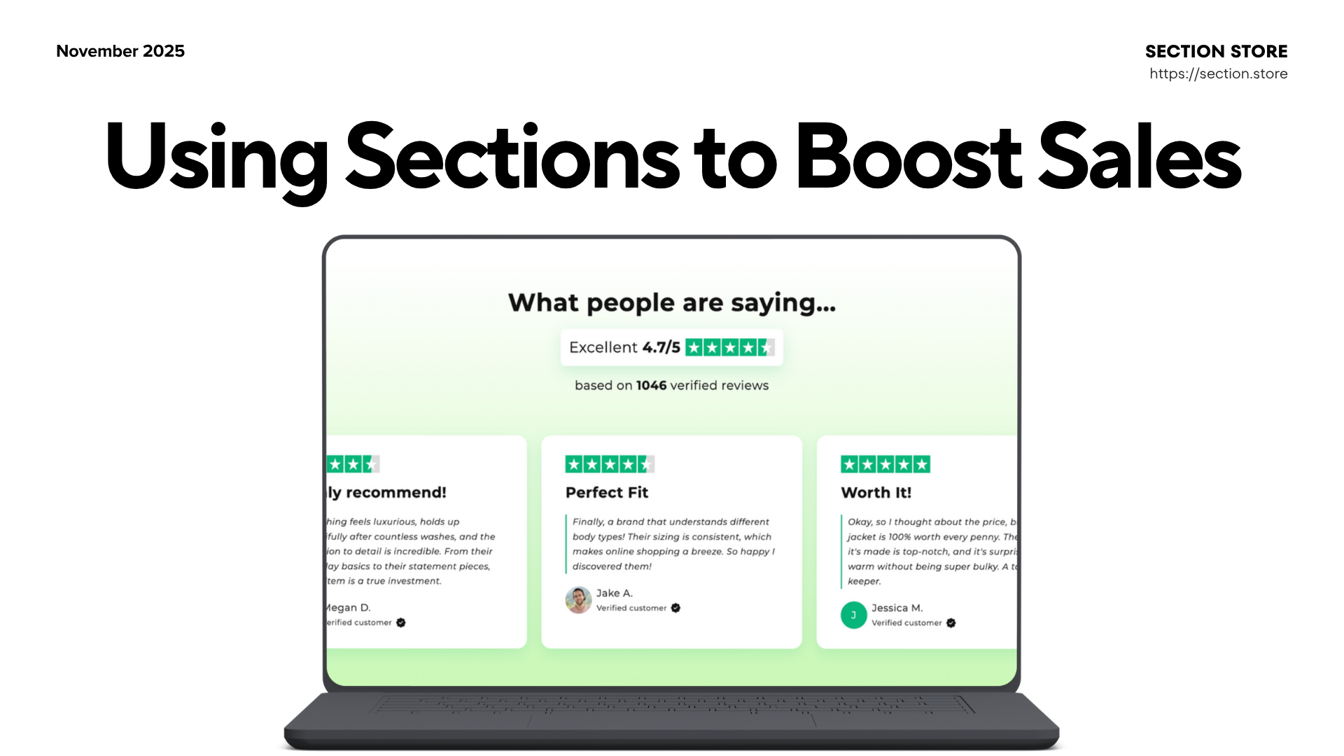 Best Shopify Sections to Boost Sales – Section Store
